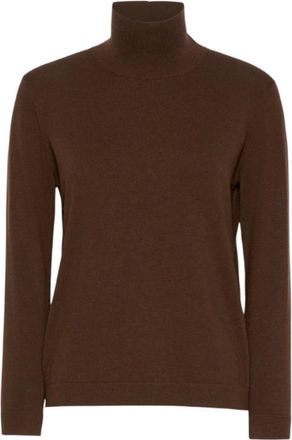 Max Mara Maglia Dolcevita - Femme - Pulls - Brun - Taille: 42 FR