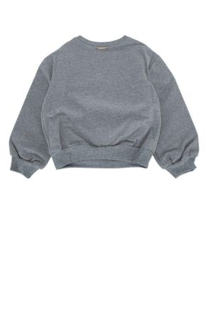 Twin-Set Sweater Pom Pom Sweatshirt - Gray