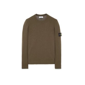 Stone Island Round-Neck Strickwaren - - Knitwear - Herren - Gr&uuml;n - XL