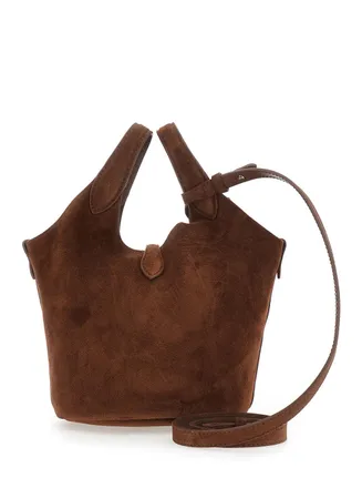 Polo Ralph Lauren Womens Crossbody Bag Brown Leather Cow Handbags Hand