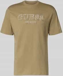 Guess T-Shirt mit Label-Detail