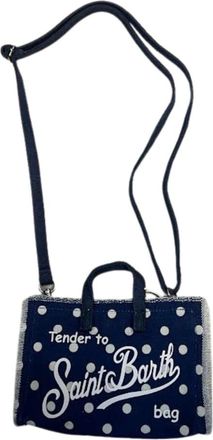 Saint Barth Femme, Sacs, Bleu, Taille: ONE Size Phone Bag