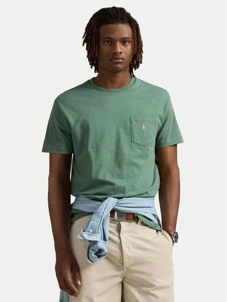 Polo Ralph Lauren T-Shirt 710704248270 Gr&uuml;n Regular Fit