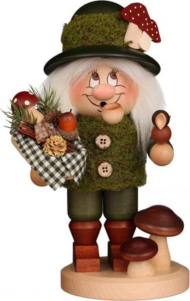 Christian Ulbricht R&auml;ucherm&auml;nnchen Wichtel Moosmann - 29 cm