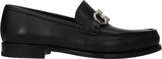 Ferragamo Femme, Chaussures, Noir, Taille: 37 1/2 EU Rolo 17 Moccasins