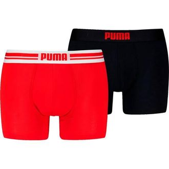 Puma Herren Unterhose EVERYDAY PLACED LOGO BOXER 2P
