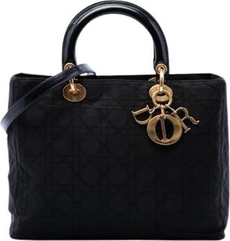 Dior Pre-owned Lady Dior - Femme - Pre-owned - Noir - Taille: ONE Size