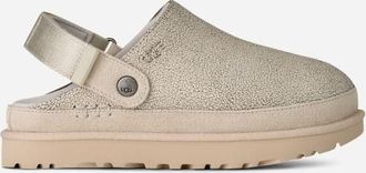 UGG Goldenstar Crackle Clog f&uuml;r Damen in Crackle White, Gr&ouml;&szlig;e