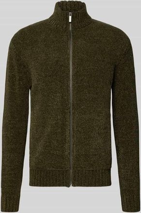 Guess Strickjacke mit Rei&szlig;verschluss Modell NOEL