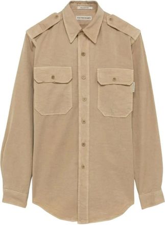 Roy Rogers Femme, Blouses et Chemises, Brun, Taille: 40 FR Pocket Button Shirt