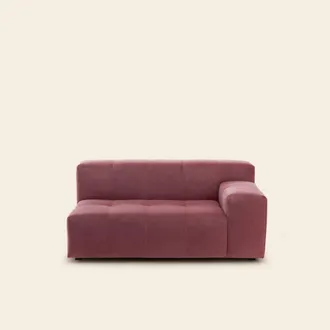 Madura Canap&eacute; Modulable Accoudoir D Uberto Opal aubergine douce - VIOLET