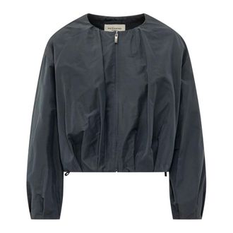 Max Mara Zip Up Jacke - - Jackets - Damen - Blau - XL