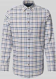 Christian Berg Slim Fit Freizeithemd mit Button-Down-Kragen