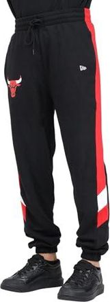 New Era ERA Pantalon de sport NBA Panel Chicago Bulls Noir pour homme, Noir, XS