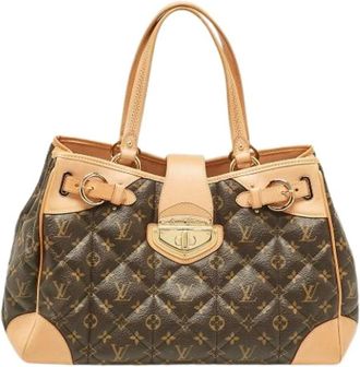 Louis Vuitton Sac &agrave; main Vintage en Toile Pre-owned - Femme - Pre-owned - Brun - Taille: ONE Size