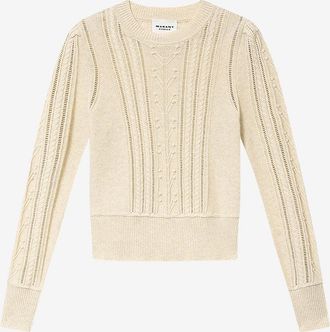 Isabel Marant Pull Kalyn - Femme - Gris Clair - Taille 34 - Marant &Eacute;toile