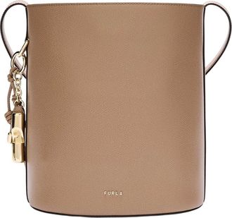Furla Femme, Sacs, Brun, Taille: ONE Size Roxie S Bucket Bag