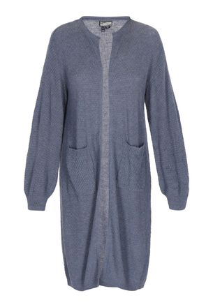 Dreimaster Dreimaster Strickjacke Frauen grau blau