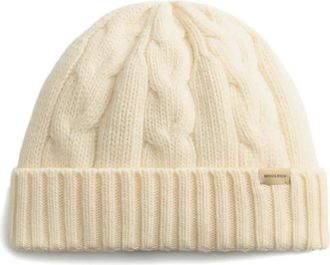 Woolrich bonnet en maille torsadée - Tons neutres