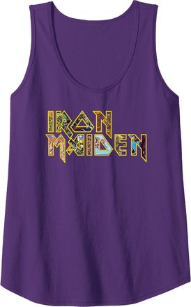 Iron Maiden Eddie Logo Tank Top