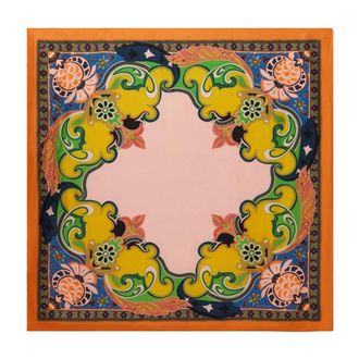 Etro Femme, Accessoires, Orange, Taille: ONE Size Norma Square Scarf