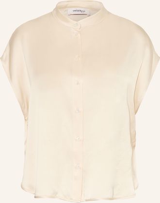 ottod'Ame Ottodame Satinbluse beige