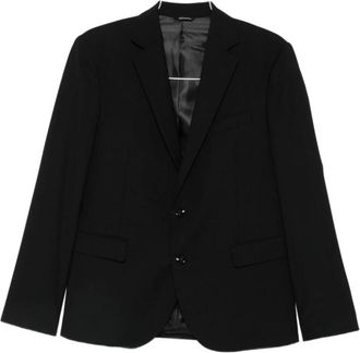Daniele Alessandrini Homme, Vestes, Noir, Taille: XL Blazer