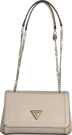 Guess Femme, Sacs, Gris, Taille: ONE Size Noelle Convertible Crossbody Flap