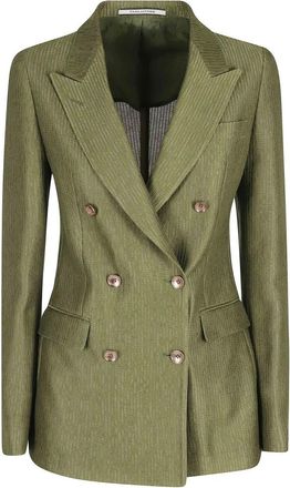 Tagliatore Femme, Vestes, Vert, Taille: 38 FR Blazer J-parigi