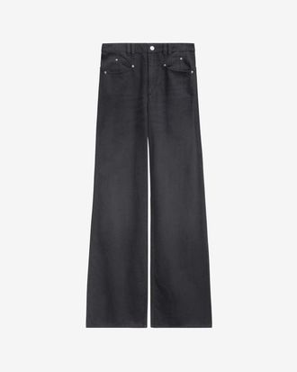 Isabel Marant Pantalon Lemony - Femme - Noir - Taille 38 - Isabel Marant