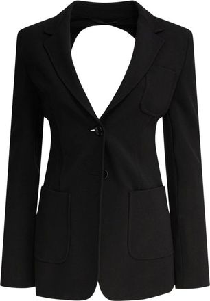 Max Mara Blazer Anagni - Femme - Vestes - Noir - Taille: 34 FR