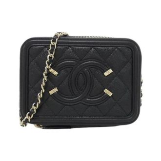 Chanel Pre-owned Grained Calf Shoulder Bag - - Pre-owned - Damen - Schwarzk - ONE SIZE