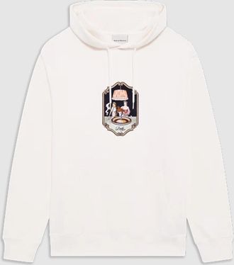 Dr&ocirc;le de Monsieur Sweatshirt Hoodie Casino Scene Off White