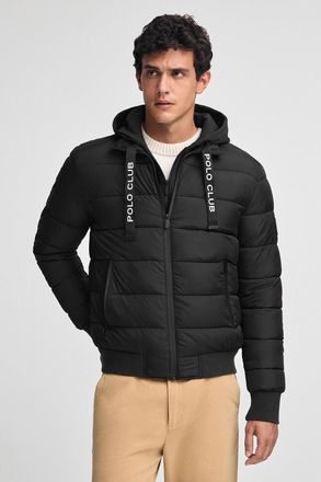 Polo Club Jacke Comet schwarz mit Polo Club-Logo