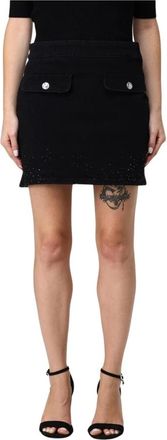 Liu Jo Femme, Jupes, Noir, Taille: W27 Mini-jupe