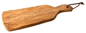 MaMeMi Brotbrett/Schneide- und Tranchierbrett/Servierbrett/Käsebrett/Frühstücksbrett, Holzbrett handgefertigt aus Olivenholz im Heiligen Land