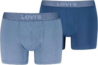 Levi's Homme, Sous-v&ecirc;tements, Bleu, Taille: XL Boxer Brief Pack