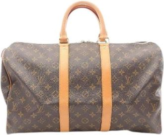 Louis Vuitton unisex, Pre-owned, Brun, Taille: ONE Size Sac Week-end en Toile Pre-owned