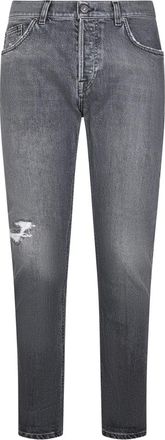 Dondup Icon Slim Fit 5 Pocket - Homme - Jeans - Noir - Taille: W35