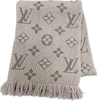 Louis Vuitton Pre-owned Vintage Stole - Femme - Pre-owned - Gris - Taille: ONE Size