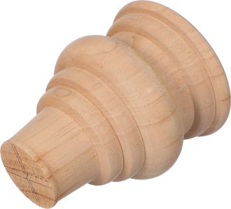 DOITOOL Massive Holzm&ouml;belf&uuml;&szlig;e 10cm Runde Sofabeine aus Naturbelassenem Holz Ersatzm&ouml;belbeine f&uuml;r Sofa Bett und Kommode Kratzfeste Couchtischbeine mit Einfache