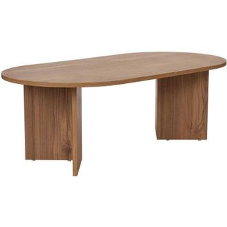 M&S Collection Table basse ovale en agglom&eacute;r&eacute; Sable