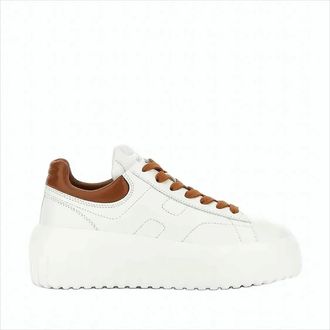 Hogan Low-Top Sneaker - Elegant White Leather Sneakers - Gr. 38,5 (EU) - in Wei&szlig; - f&uuml;r Damen