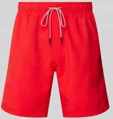 HUGO BOSS Regular Fit Badeshorts mit Label-Print Modell Orca