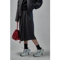 Balenciaga Hybrid Pleated Skirt