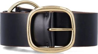 Chlo&eacute; G&uuml;rtel - Leather Belt - Gr. M - in Schwarz - f&uuml;r Damen