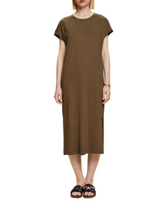 Esprit Damen 053EE1E319 Kleid, 350/KHAKI Green, XXS