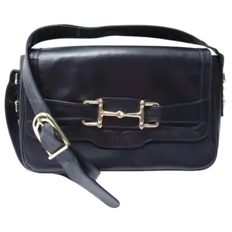 Celine Crossbody Bags - VINTAGE CELINE CRECY HANDTASCHE MIT MORS-VERSCHLUS - Gr. unisize - in Blau - f&uuml;r Damen