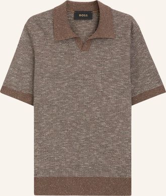 HUGO BOSS Pullover L-Lago Regular Fit blau