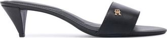 Tommy Hilfiger Pantoletten Th Mid Mule FW0FW09508 Schwarz